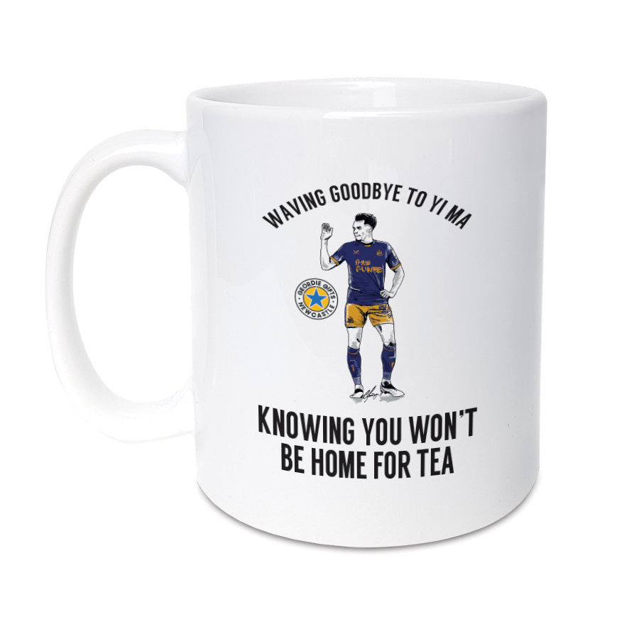 Jacob Murphy 'wave' | Won't be home for Tea | NUFC Wembley Mug | Gift ...